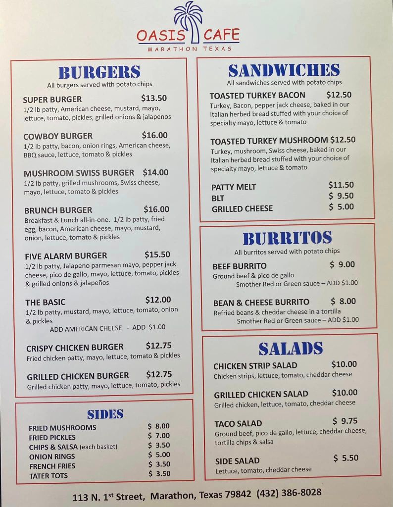 Oasis Cafe Opens Its Doors in Marathon, Offering Locals and Visitors a ...